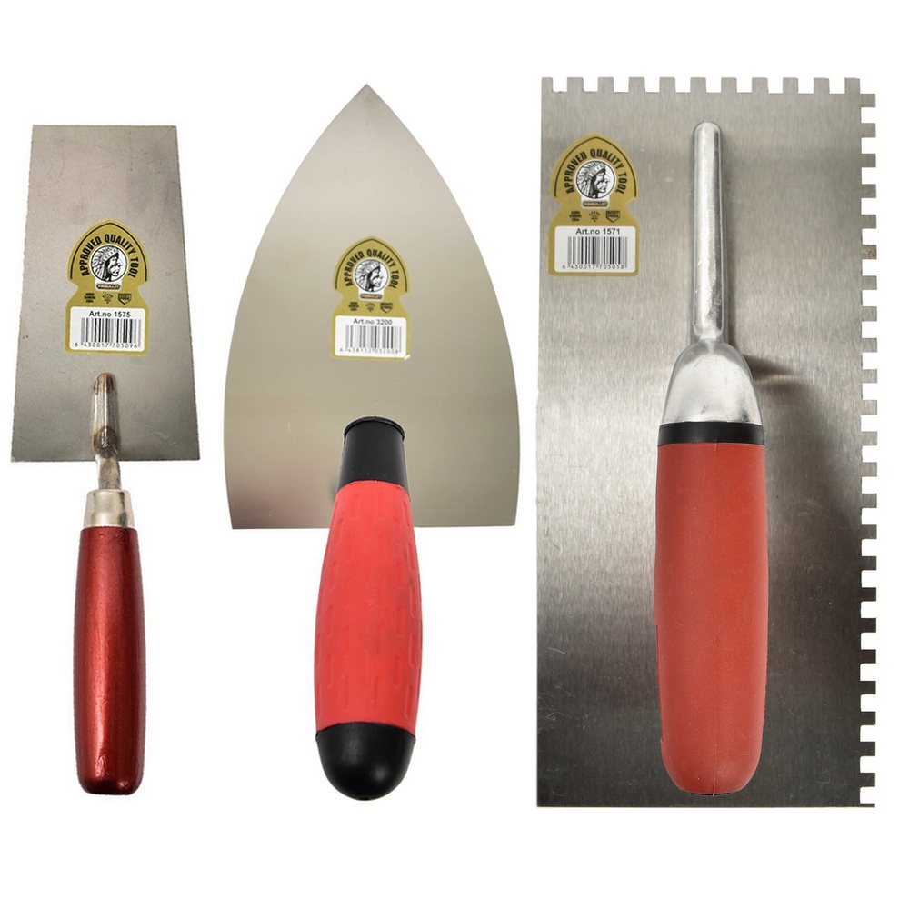 TROWEL SET / 3 PIECES - Toolnet webstore