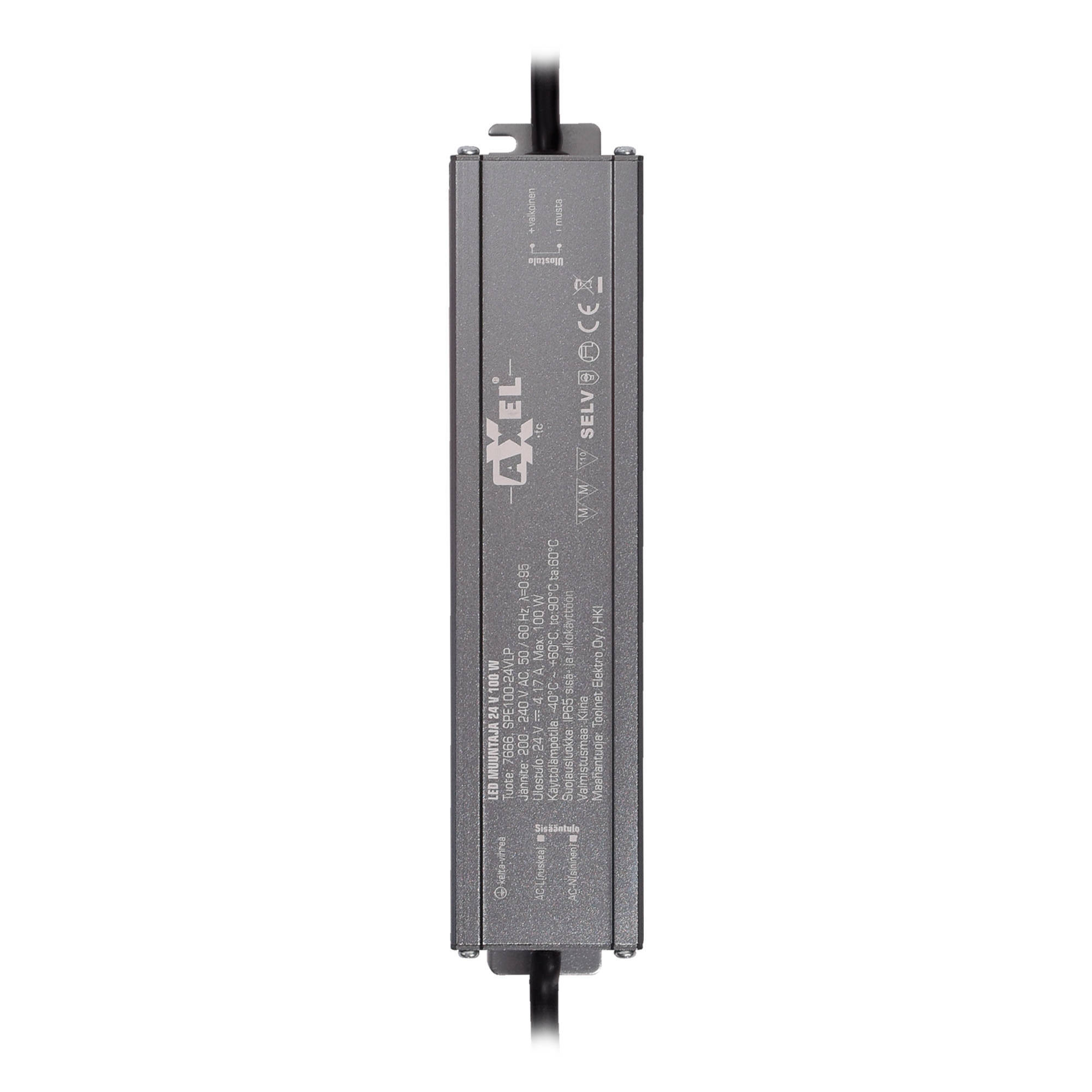 AXXEL LED muuntaja 24VDC 220-240V 100W - Toolnet verkkokauppa