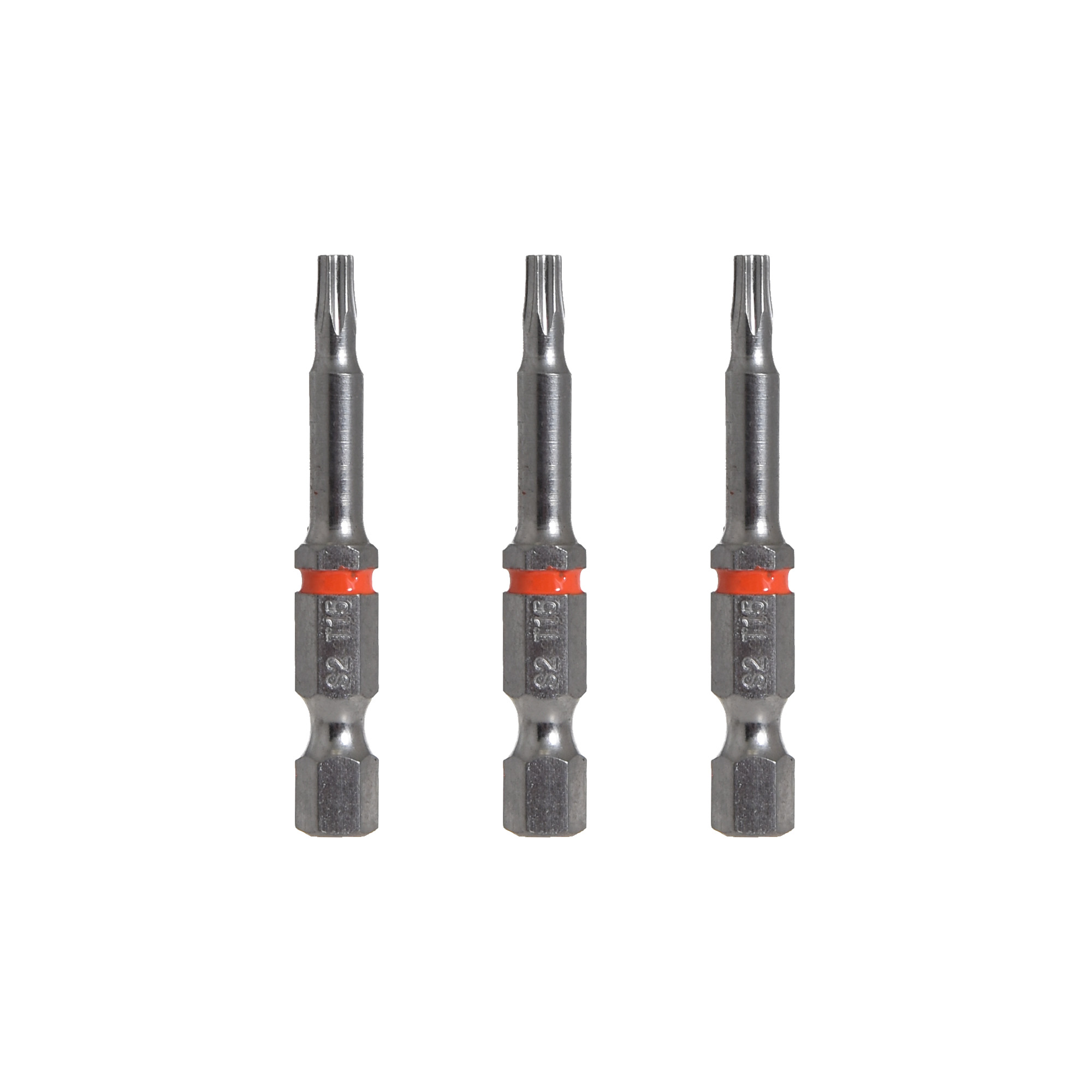 Torx bit set 1/4'' 4pcs T15*50mm S2 - Toolnet webstore